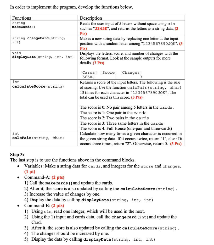 Programming (20 pts) Write a program called | Chegg.com