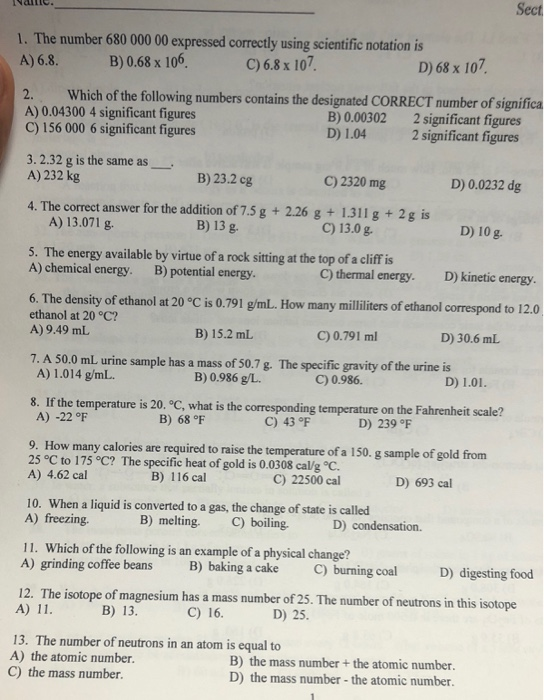 Solved Sect 1. The number 680 000 00 expressed correctly | Chegg.com