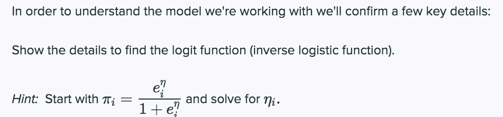 Solved In order to understand the model we're working with | Chegg.com