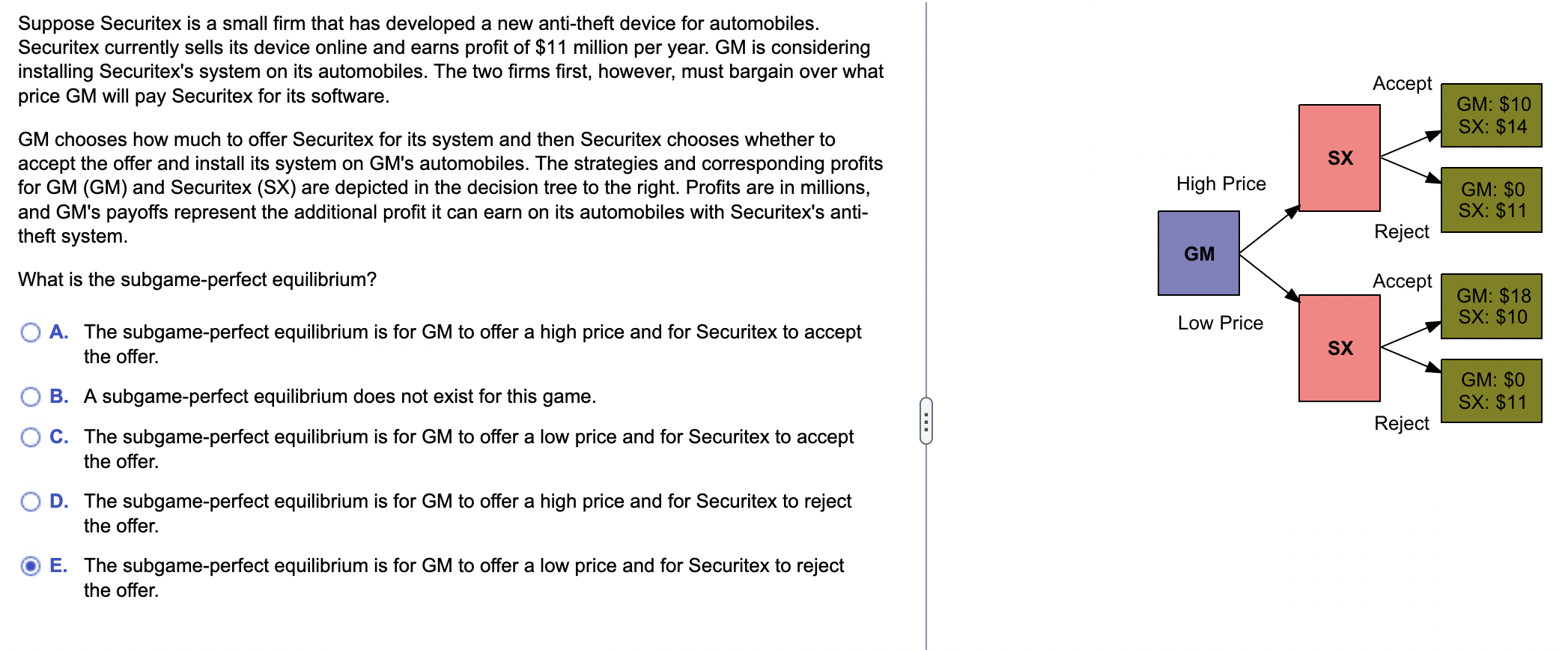 Solved Consider a market with two firms, Kellogg and Post, | Chegg.com