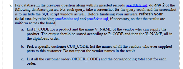 Solved sql code below: /* drop table order_detail, | Chegg.com