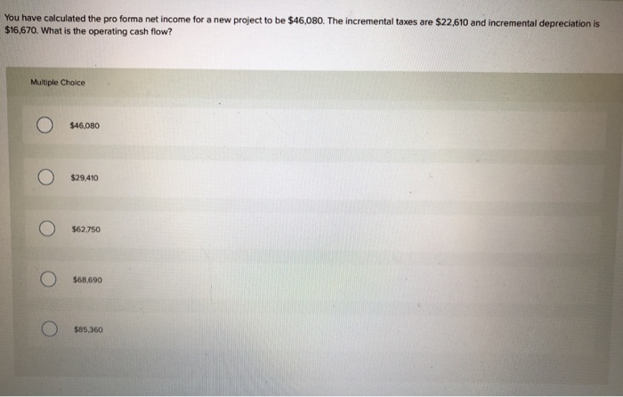 Solved You have calculated the pro forma net income for a | Chegg.com