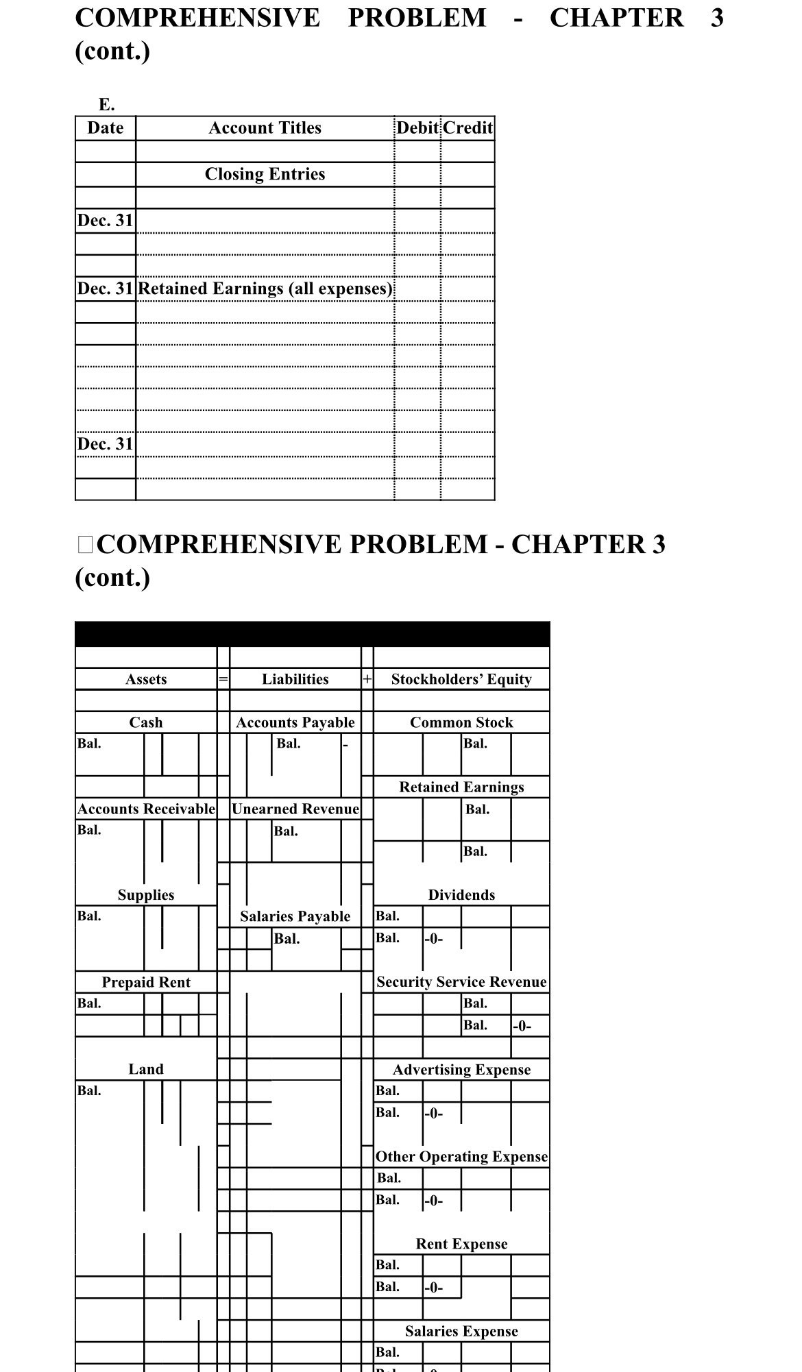 Solved Journal Entry Workshop WorksheetsRequired: a) Record | Chegg.com
