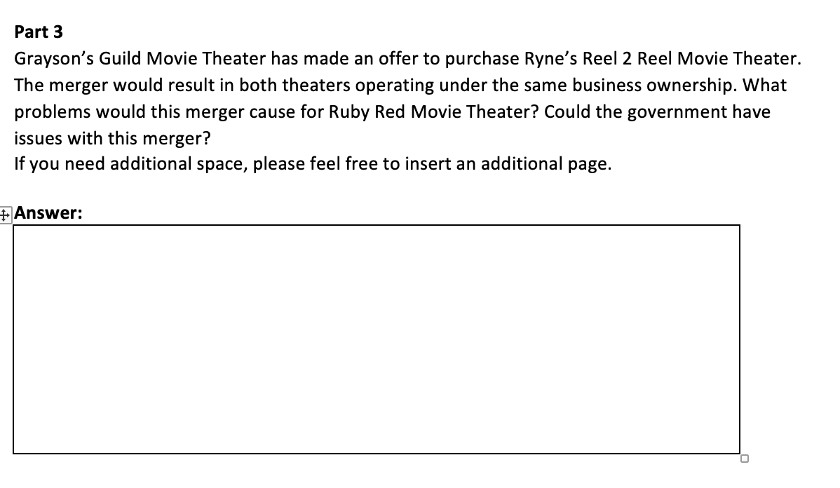 Solved Ruby Red Theater is now starting to work on its | Chegg.com