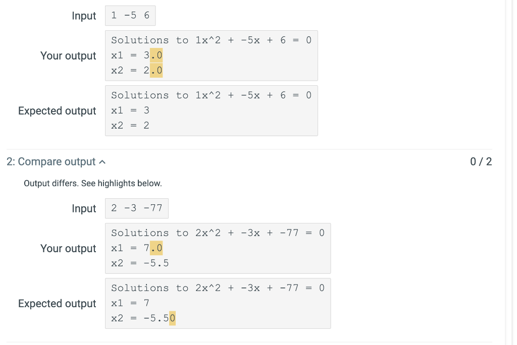 Implement the quadratic_formula() function. The | Chegg.com