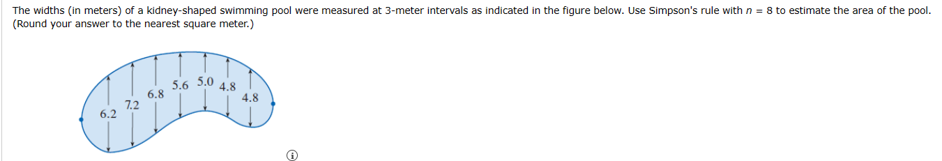 Solved (Round your answer to the nearest square meter.) | Chegg.com