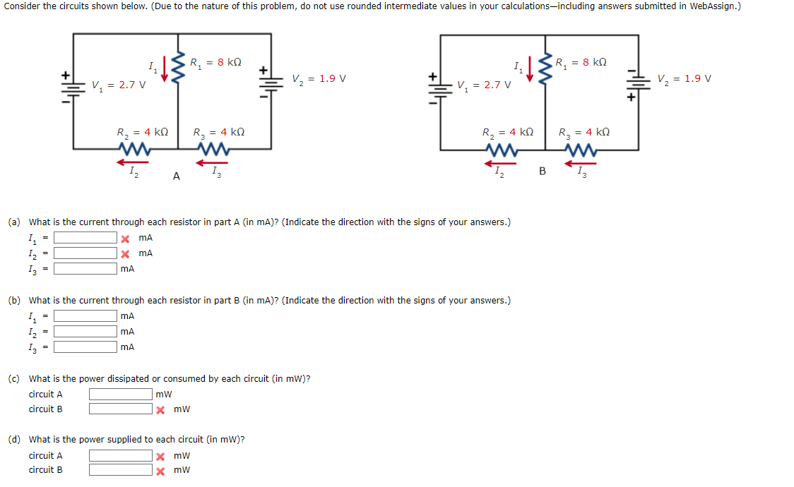 Solved Consider the circuits shown below. (Due to the nature | Chegg.com