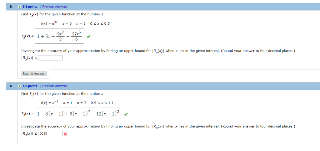 Solved Would be a huge help if you could just solve for the | Chegg.com