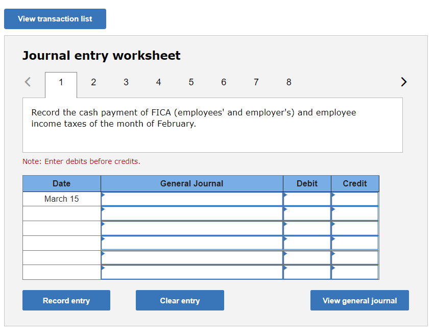 Solved Problem 9-6AA (Static) Entries for payroll | Chegg.com