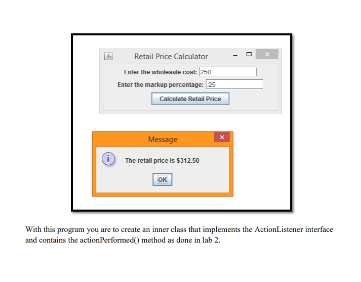 Solved CIT 249: Java II Chapter 17 Programming Assignment 1 | Chegg.com