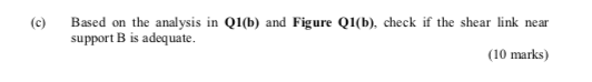 Solved (c) Based on the analysis in Q1(b) and Figure Q1(b), | Chegg.com