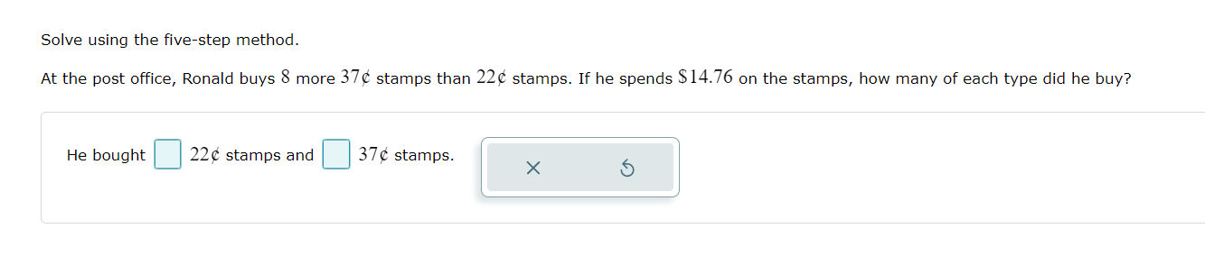 Solved Solve using the five-step method. At the post office, | Chegg.com
