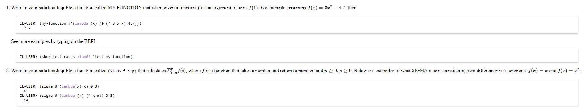 Solved Language Is Lisp Please Do Not Use Other Chegg 