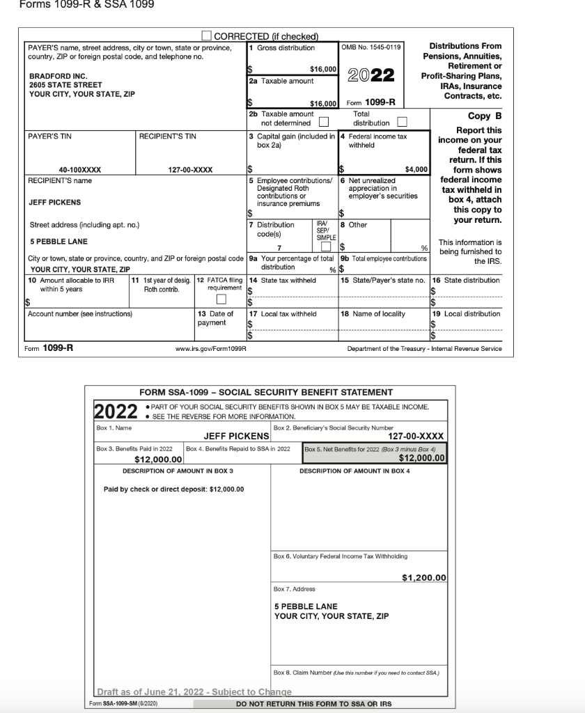 Solved Directions Read the scenario information for Jeff and | Chegg.com