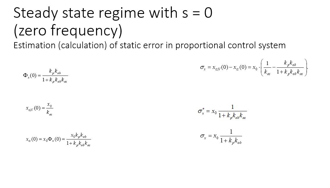 In the present example, find the stationary error for | Chegg.com