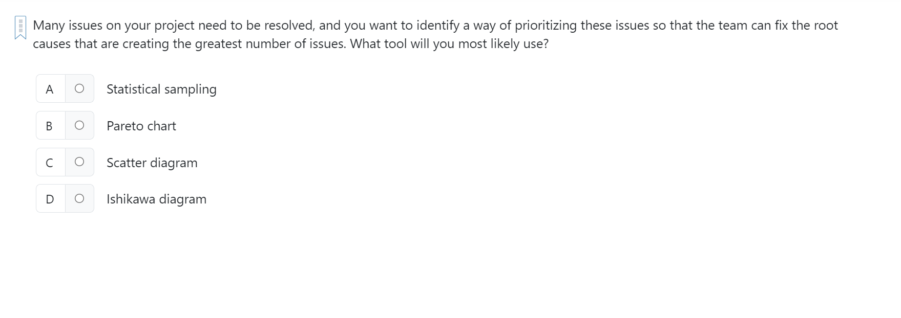 Solved Many issues on your project need to be resolved, and | Chegg.com