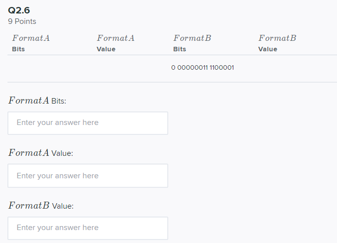 Solved - There are k=5 exponent bits. The exponent bias is | Chegg.com