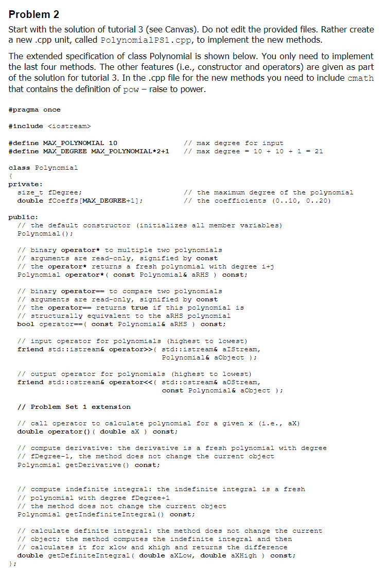 Solved Problem 2 Start with the solution of tutorial 3 (see | Chegg.com