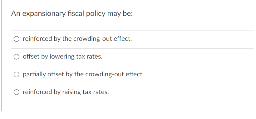 Solved Which is an example of an automatic stabilizer? As | Chegg.com