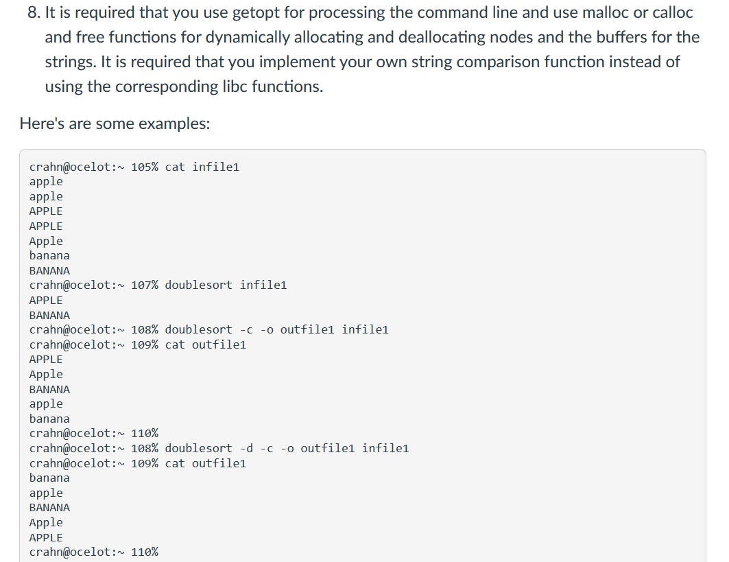 Solved C Program This Is A Doubly Linked List Not A Binary Chegg