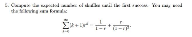 Bogosort is a sorting algorithm that orders a list in | Chegg.com