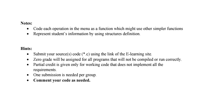 Description: In this programming assignment, basic C | Chegg.com