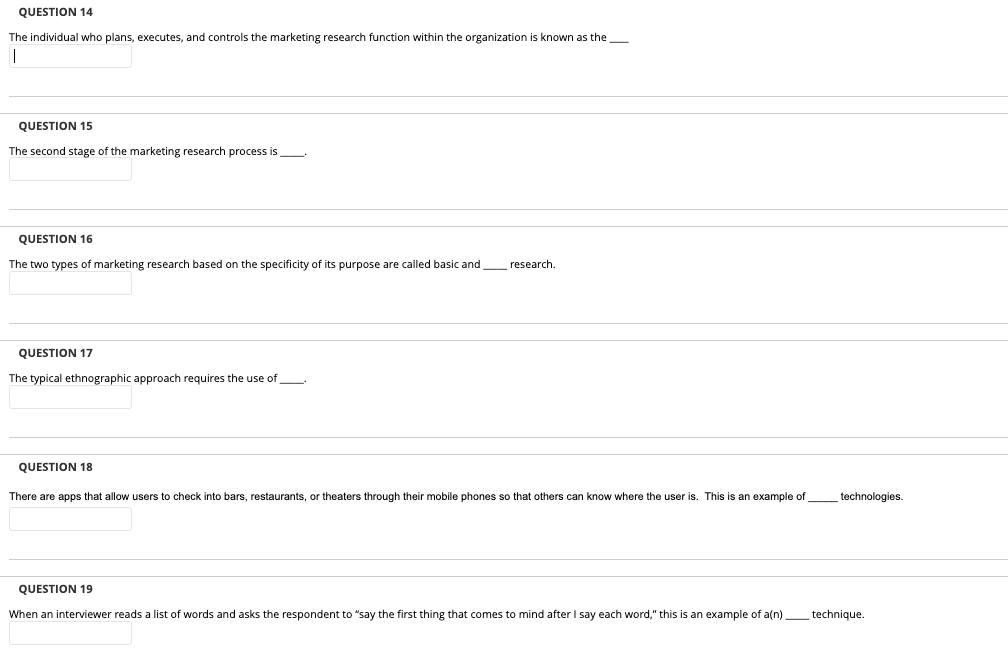 Solved QUESTION 14 The individual who plans, executes, and | Chegg.com