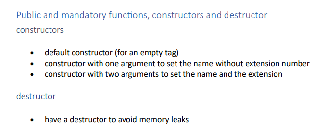 Solved Create a Module for a NameTag to create/read | Chegg.com