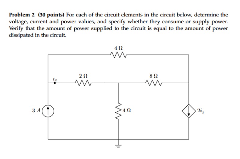Solved Problem 2 30 ﻿points ﻿for Each Of The Circuit 