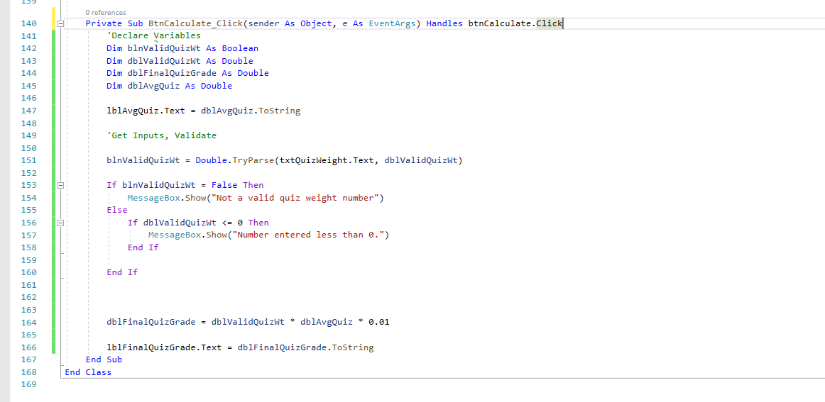 How do I write the code for Visual Basic to get the | Chegg.com