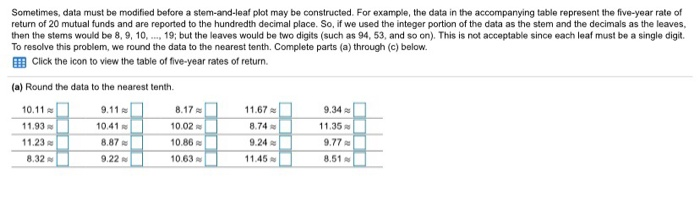 Solved Sometimes, data must be modified before a | Chegg.com