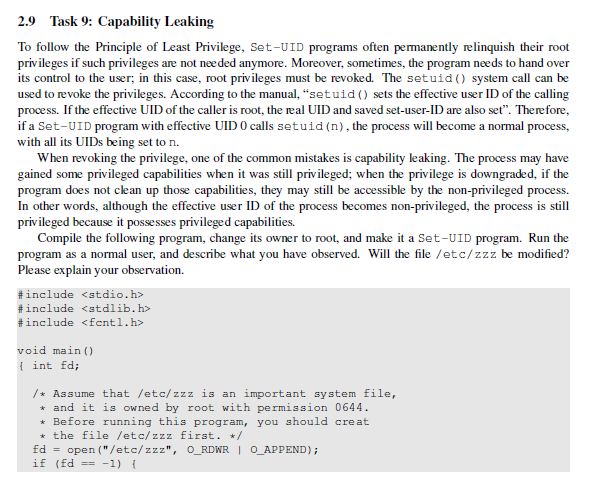 Solved Using the SEED labs running on Ubuntu 16.04, Please | Chegg.com