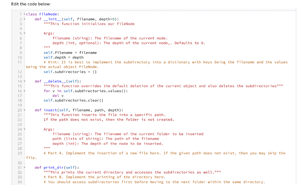 Solved In this problem, you are going to implement a | Chegg.com