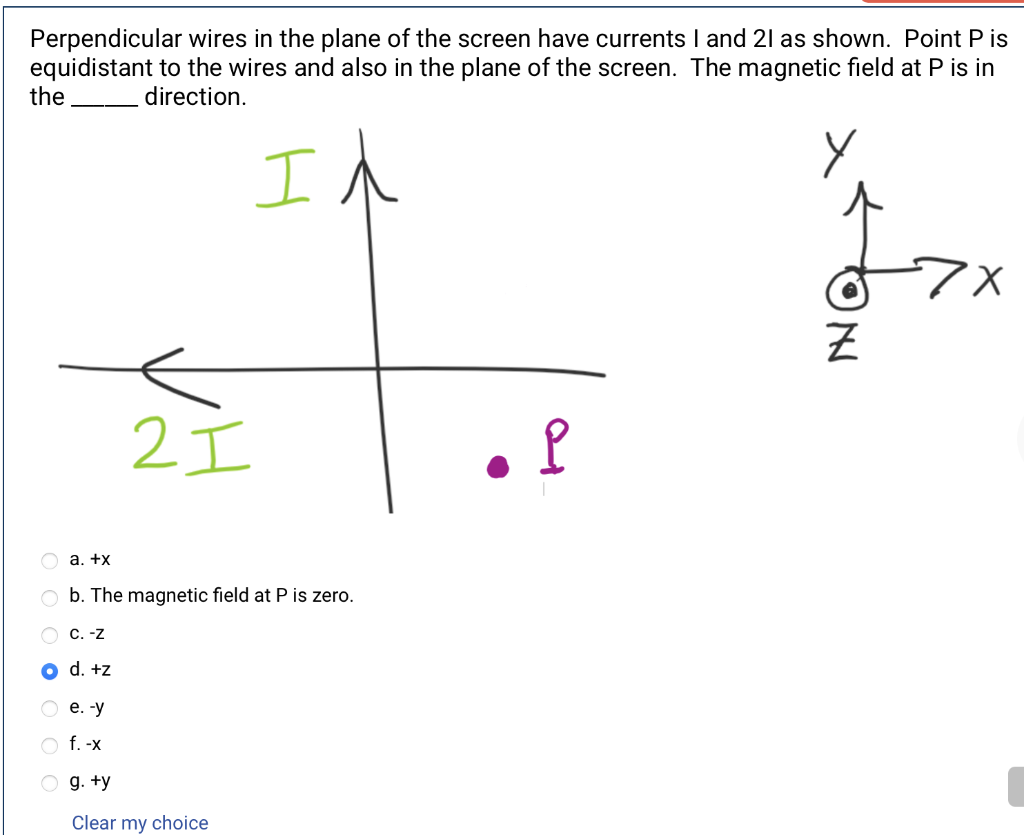 Solved Perpendicular wires in the plane of the screen have | Chegg.com