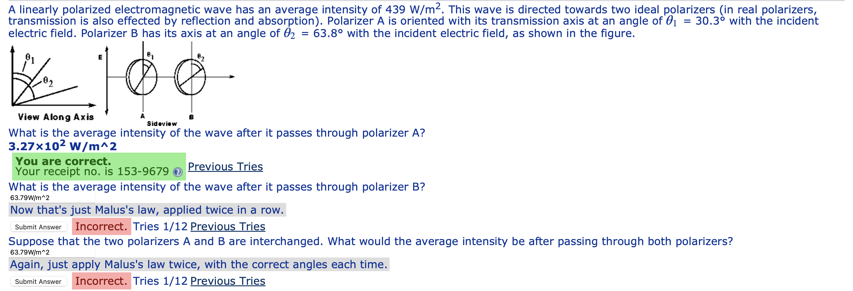 Solved Will give a thumbs up if correct for part b and c | Chegg.com