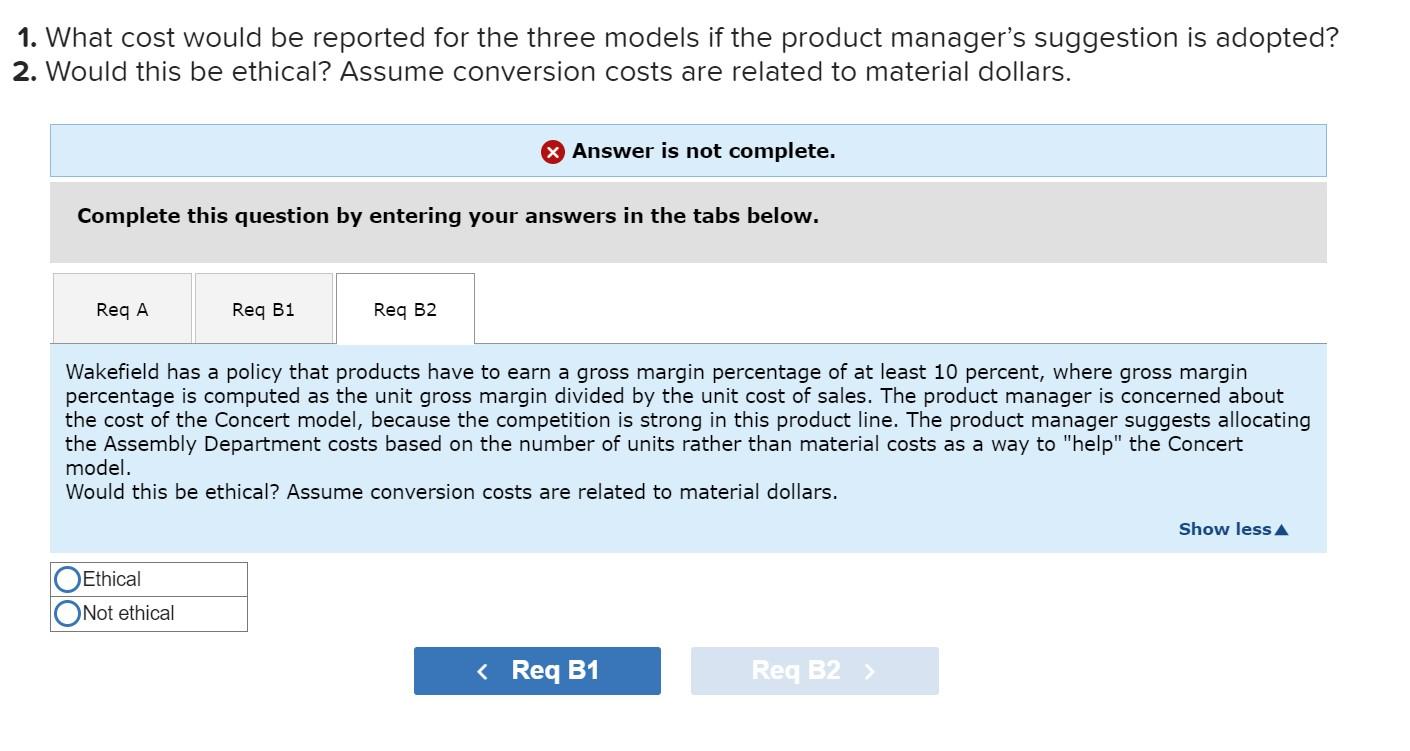 Solved Wakefield Instruments manufactures three digital | Chegg.com