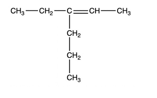 CH3 – CH2 —Ç=CH-CH2 CH2 CH2 CH3 | Chegg.com
