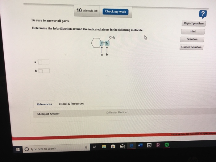 Solved 10 attempts lett Check my work Be sure to answer all | Chegg.com