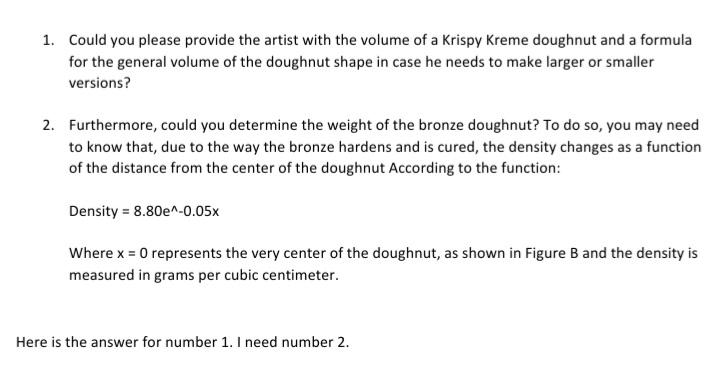 Solved 1. Could you please provide the artist with the | Chegg.com