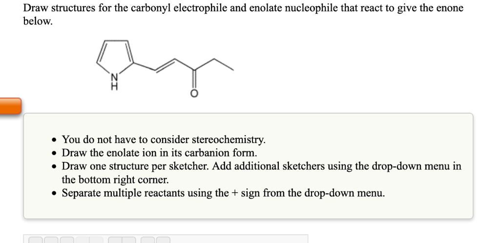 Solved Draw structures for the carbonyl electrophile and | Chegg.com