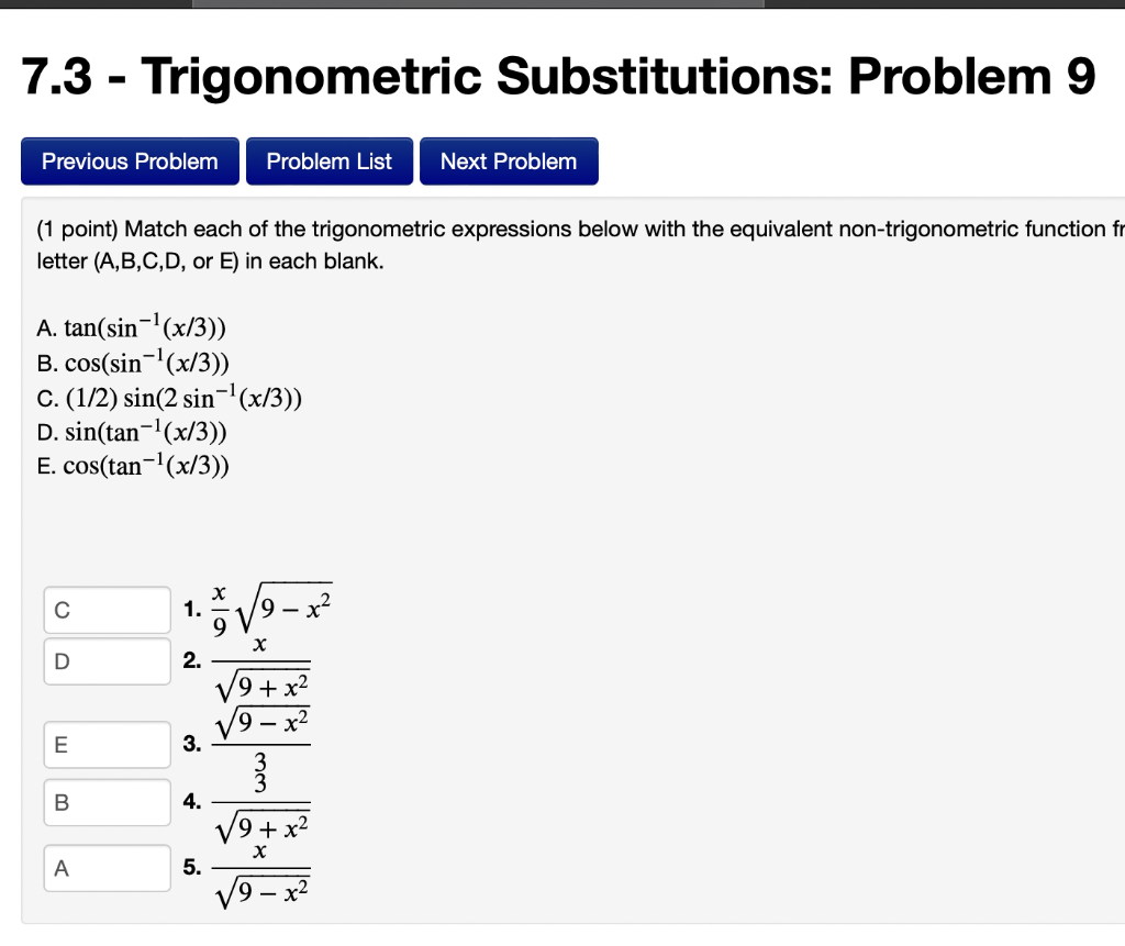 Solved 7.4 - Partial Fractions: Problem 3 | Chegg.com