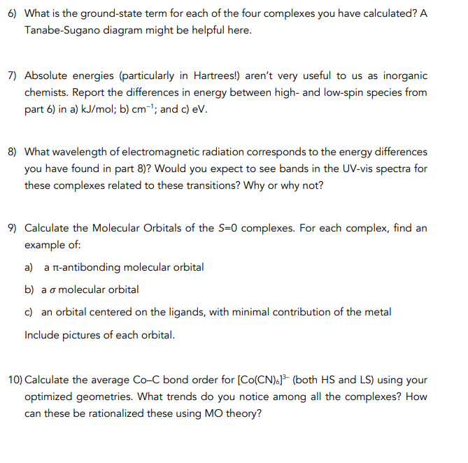 Solved \begin{tabular}{c|c} {[CoF6]3−(LS)} & {[CoF6]3−(HS)} | Chegg.com