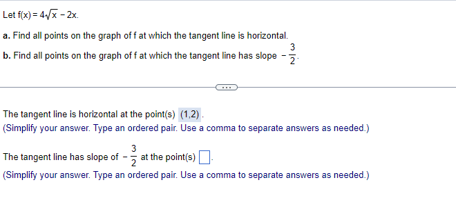 Solved Let f(x)=4x2-2xa. ﻿Find all points on the graph of f | Chegg.com