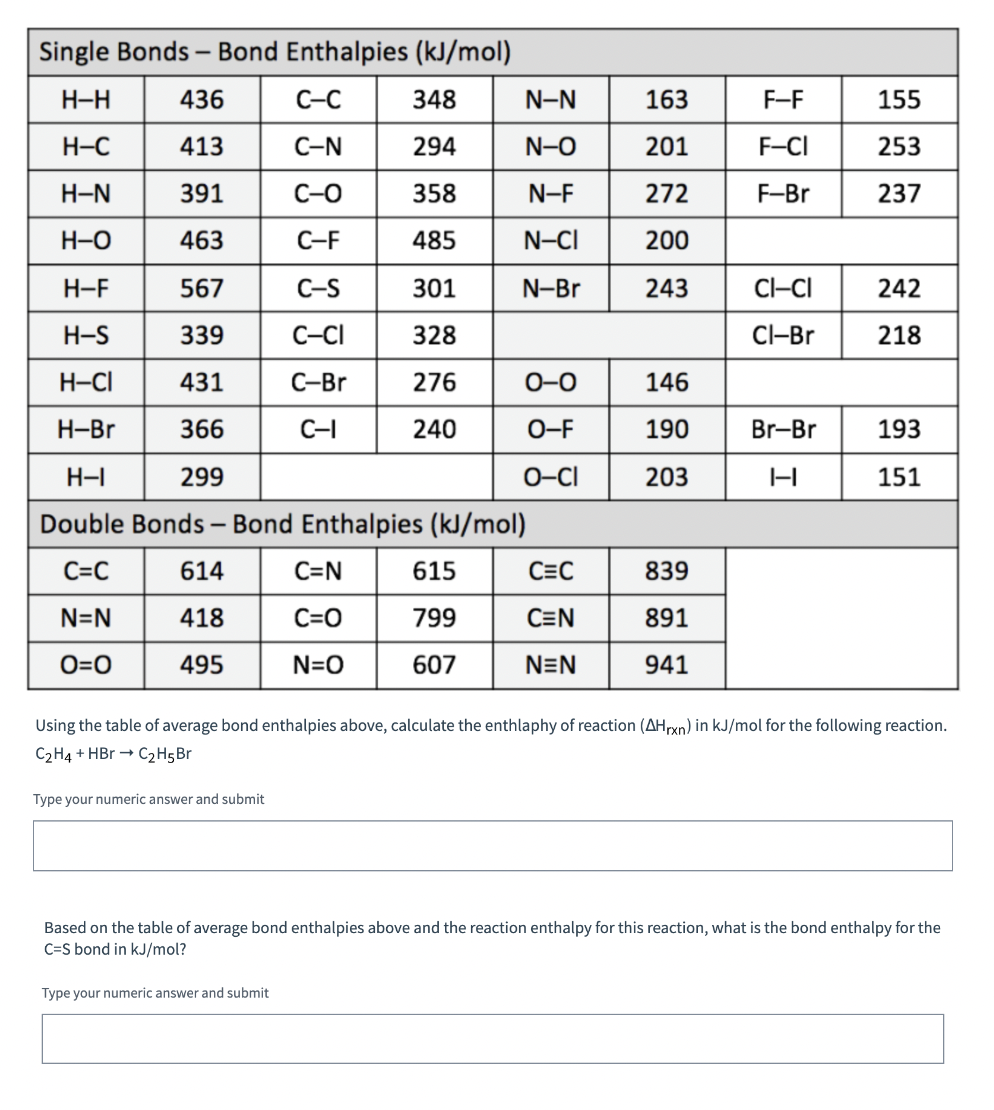 Solved Can I get help with this question for my intro chem | Chegg.com