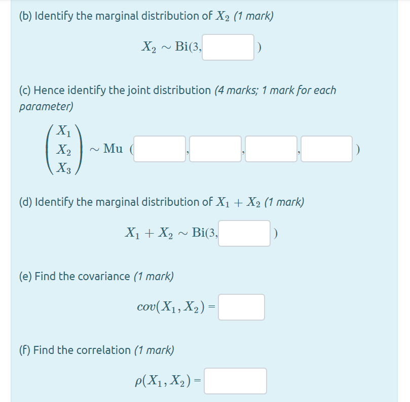 Solved Q2. Suppose that the discrete random vector (X1, X2, | Chegg.com