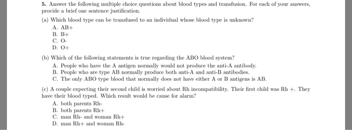 Solved 5. Answer the following multiple choice questions | Chegg.com
