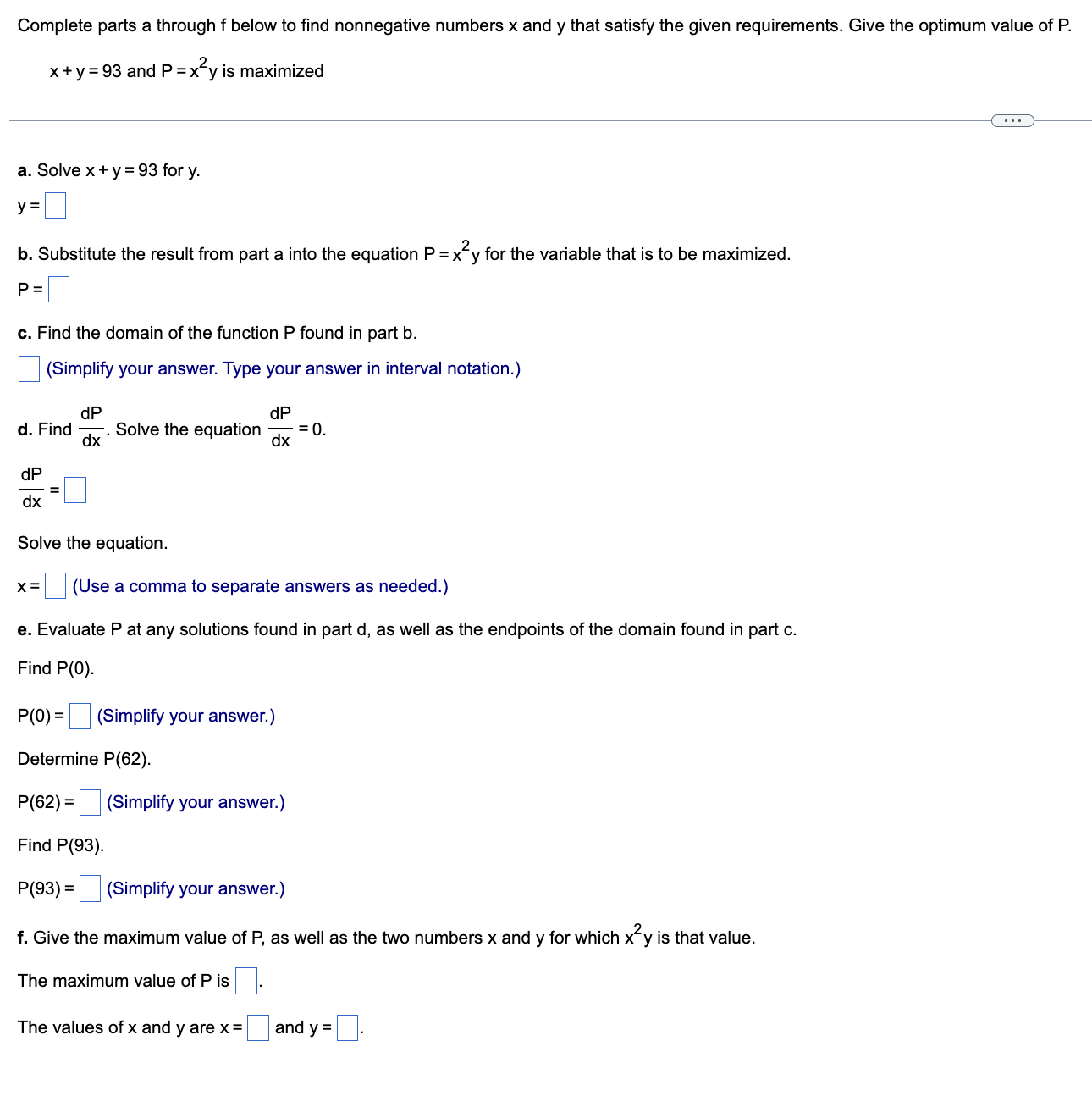 Solved Complete parts a through f below to find nonnegative | Chegg.com