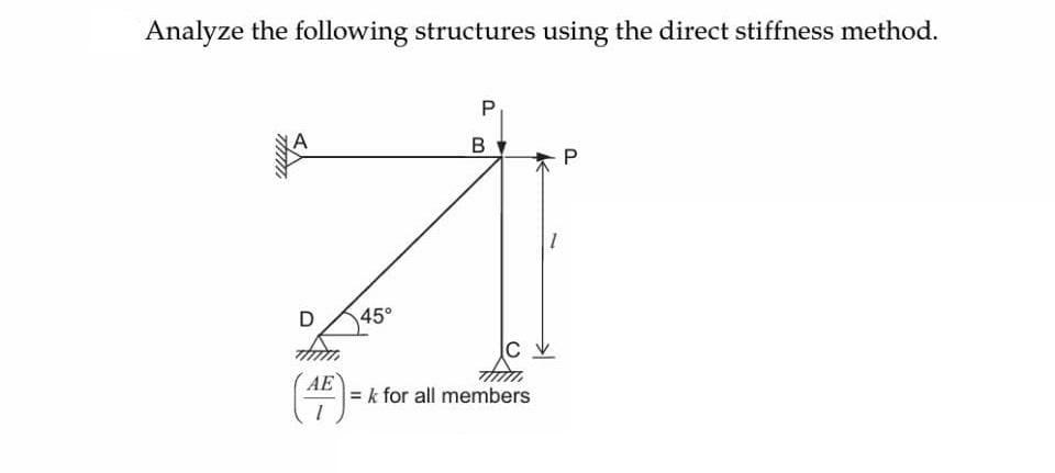 Solved Analyze the following structures using the direct | Chegg.com