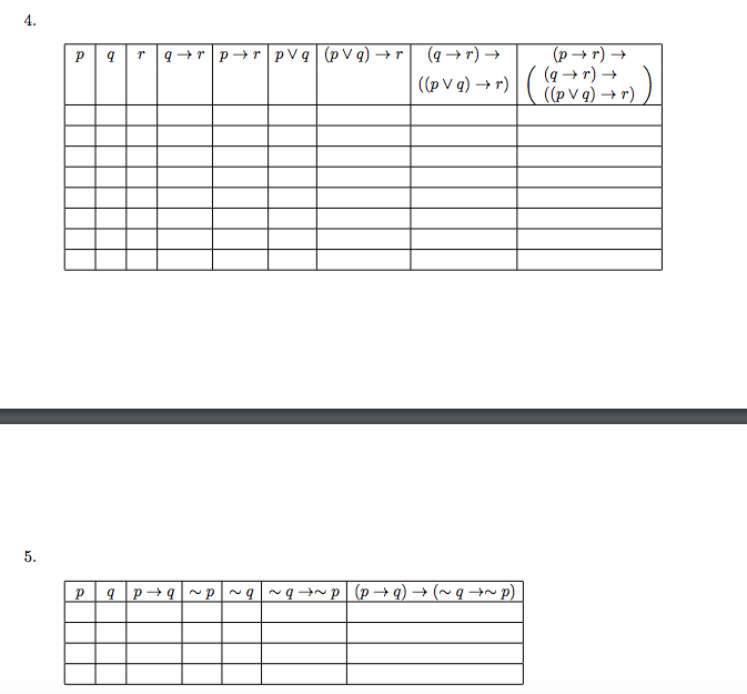 Solved Problem 2 (5 points) Assign truth values to p and q | Chegg.com