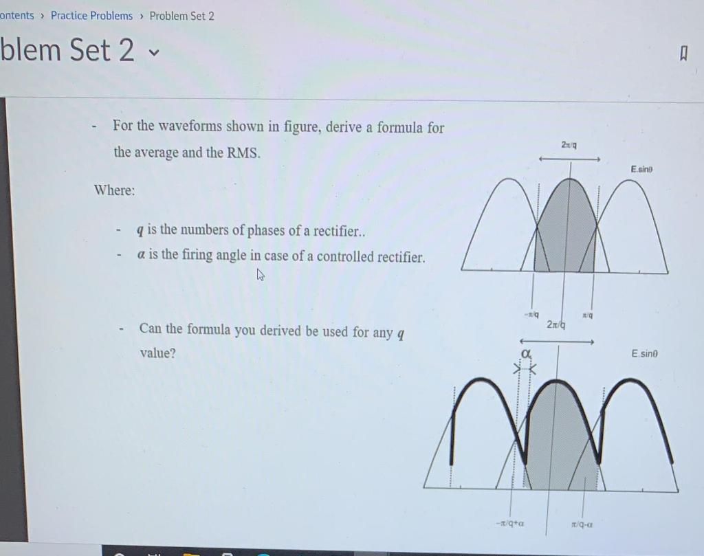 Solved ontents > Practice Problems Problem Set 2 blem Set 2 | Chegg.com